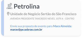 Realize o seu evento no Sebrae Pernambuco! - Sebrae